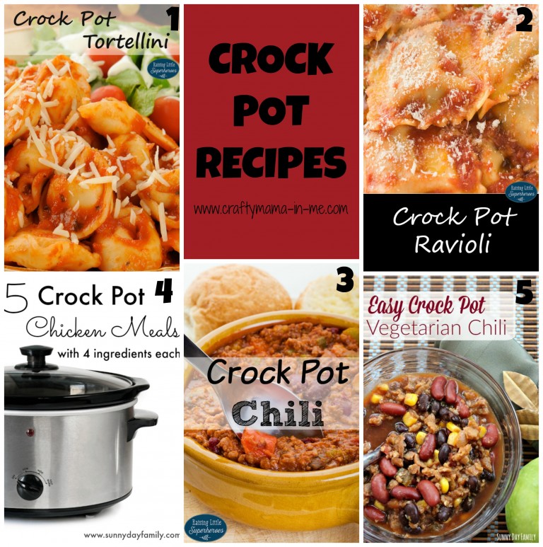 Roundup of 27 Crock Pot and Freezer Meal Recipes - Crafty Mama in ME!