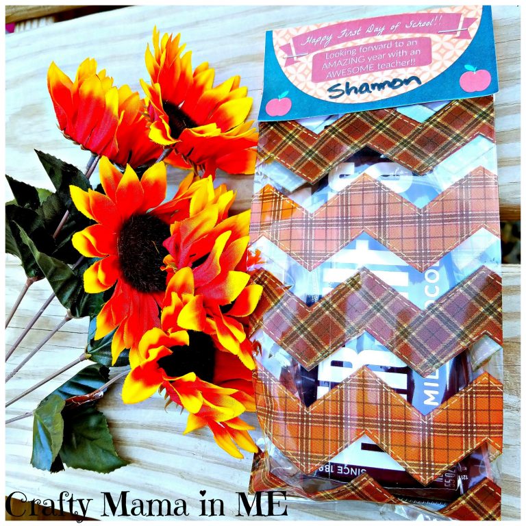 Back to School Teacher Gift {Free Printable Bag Topper} - Crafty Mama ...