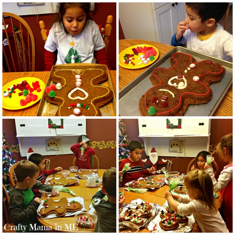 How to Host a Christmas Cookie Cake Decorating Party - Crafty Mama in ME!