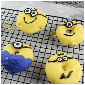 Kids in the Kitchen: Make Fun Minions Donuts - Crafty Mama in ME!