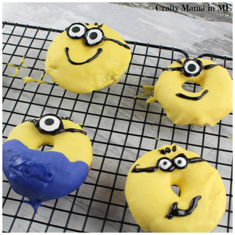 Kids in the Kitchen: Make Fun Minions Donuts - Crafty Mama in ME!